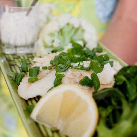 Paistettu kuha - Kalaruoka