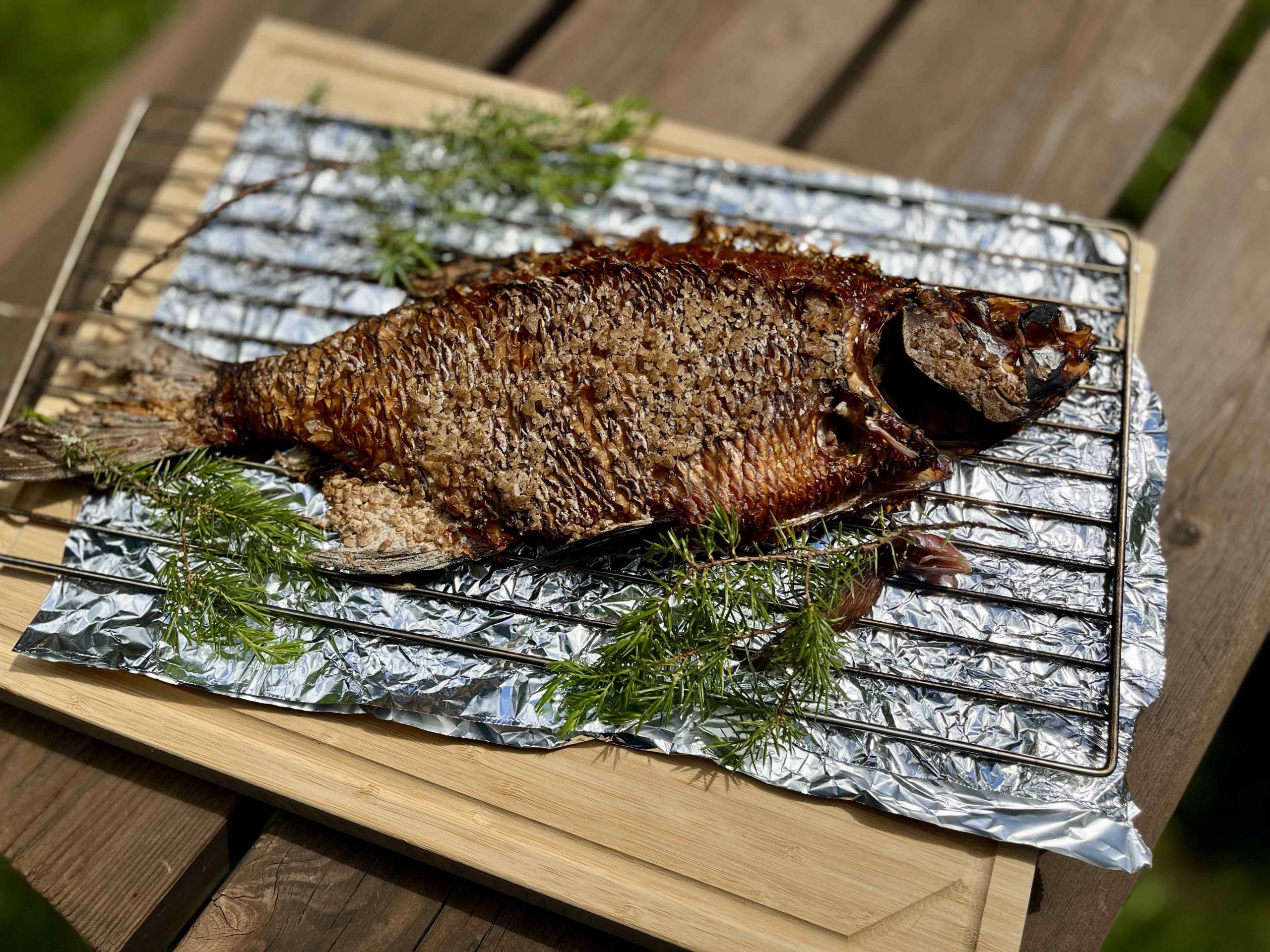 Savustettu lahna (kuivasuolattu perusversio) - Kalaruoka