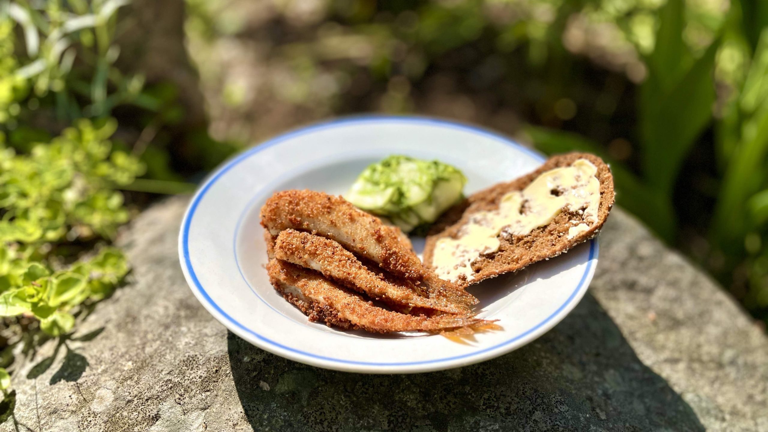 Pannuahvenet, mummonkurkkuja ja ruisleipää - Kalaruoka